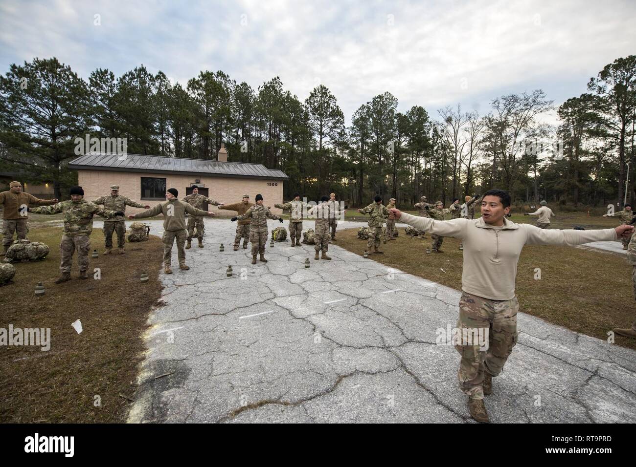 Staff Sgt. Ulysses Ortiz, right, 820th Combat Operations Squadron unit ...