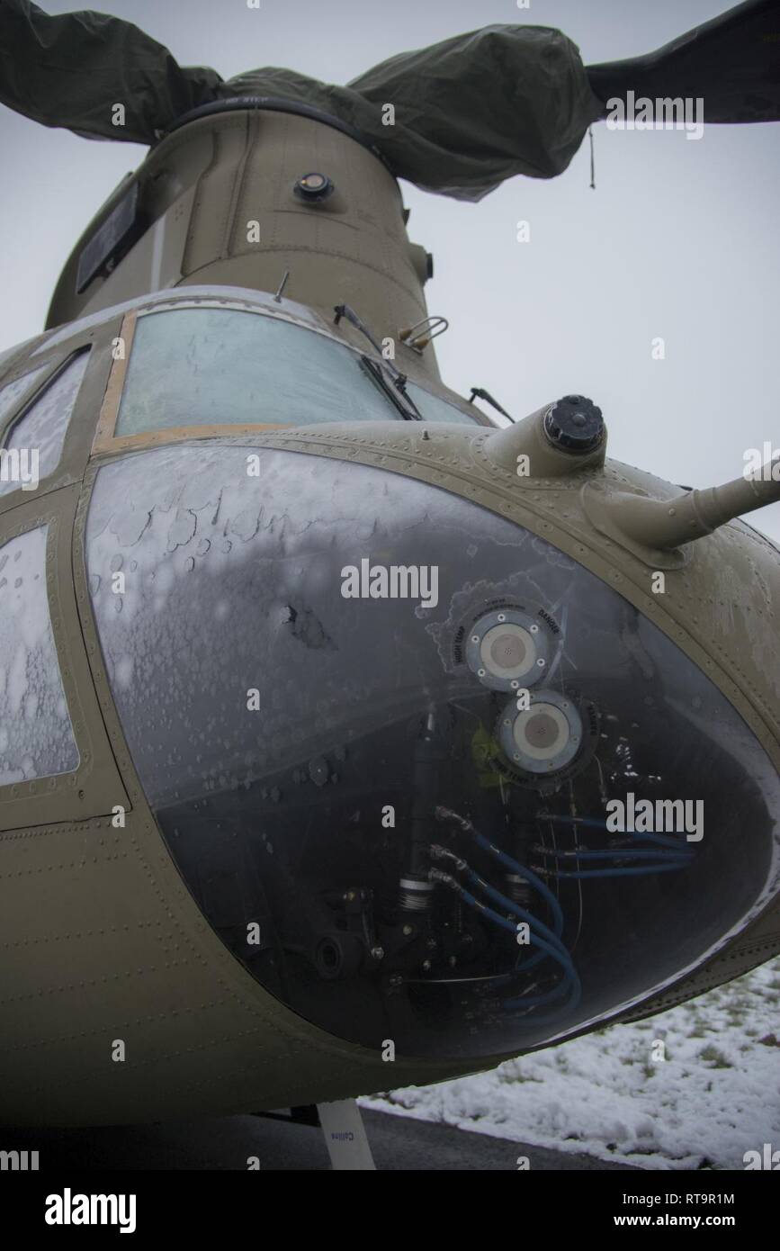 Chinook Helicopter Cockpit