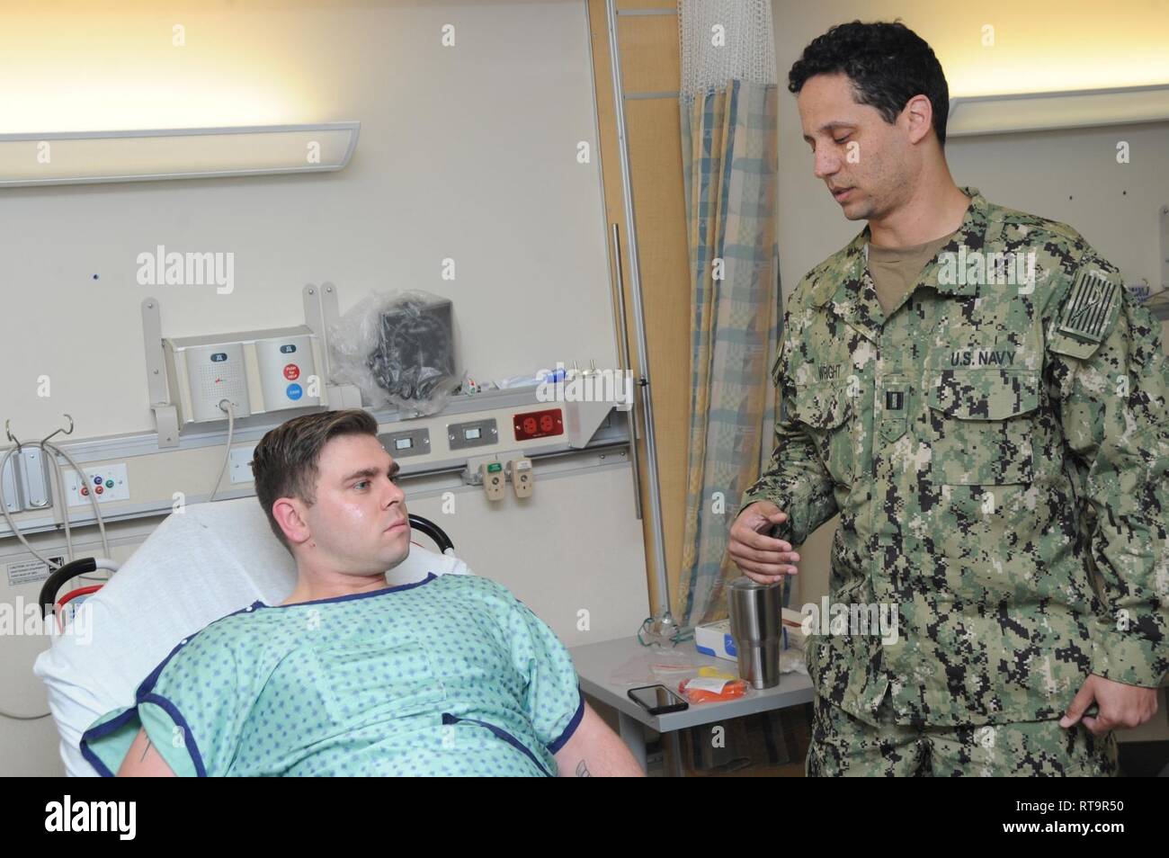 Lt. Andrew Wright, orthopedic surgeon, Naval Hospital Pensacola (NHP ...