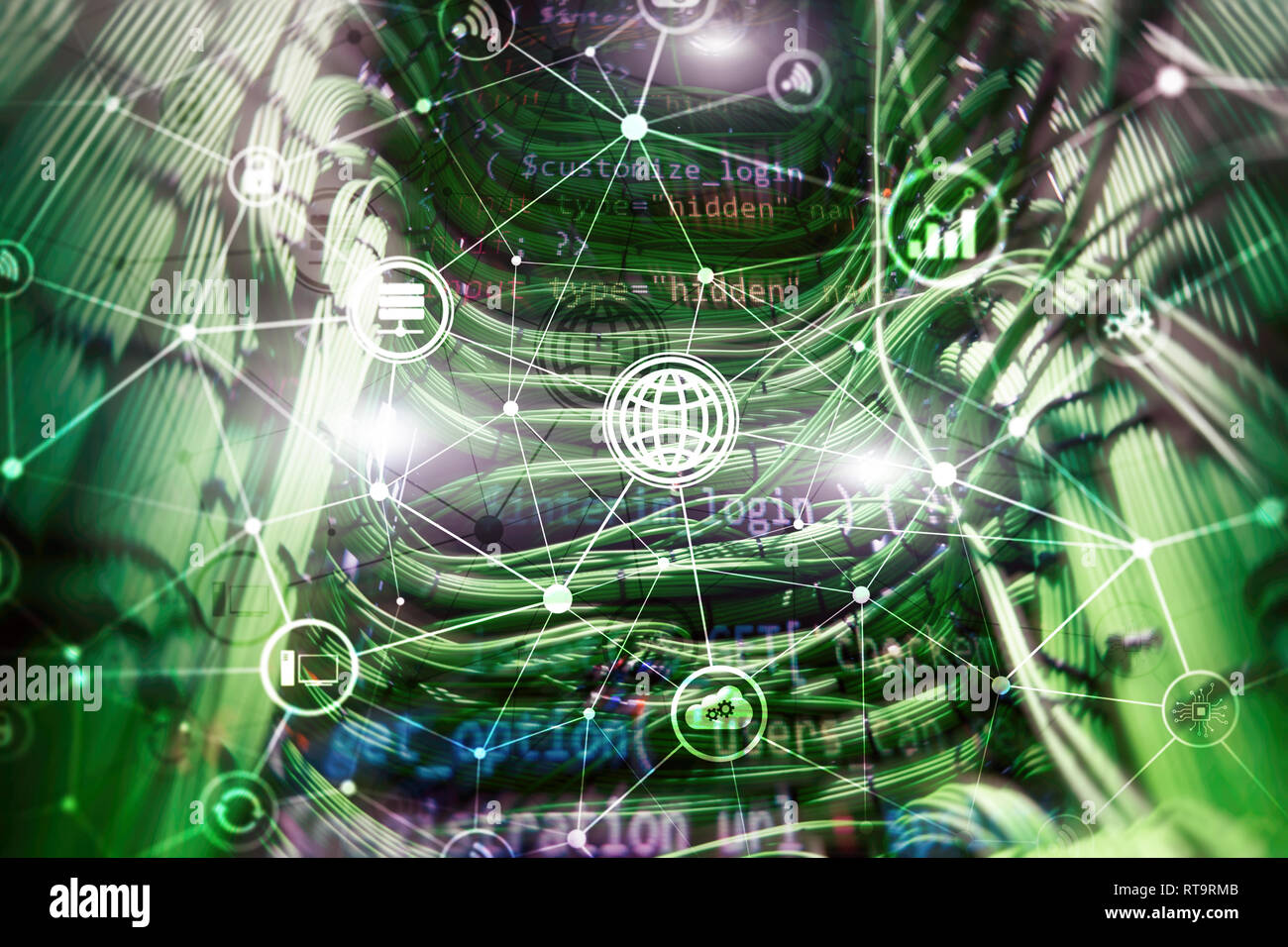 ICT - information and telecommunication technology and IOT - internet ...