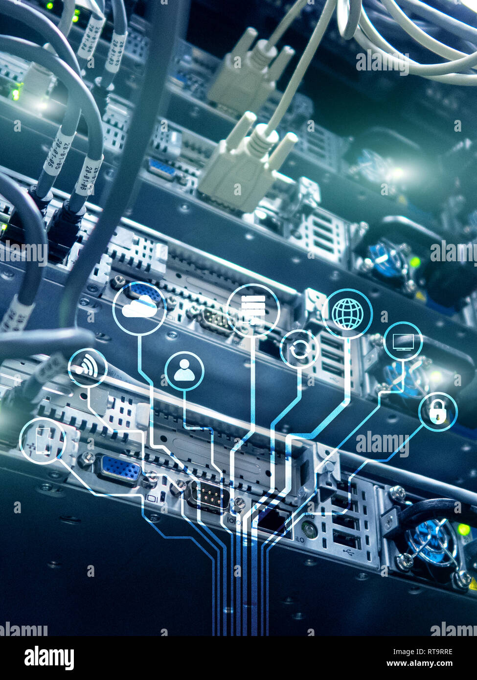 IOT, Internet of things, telecommunication concept Stock Photo - Alamy