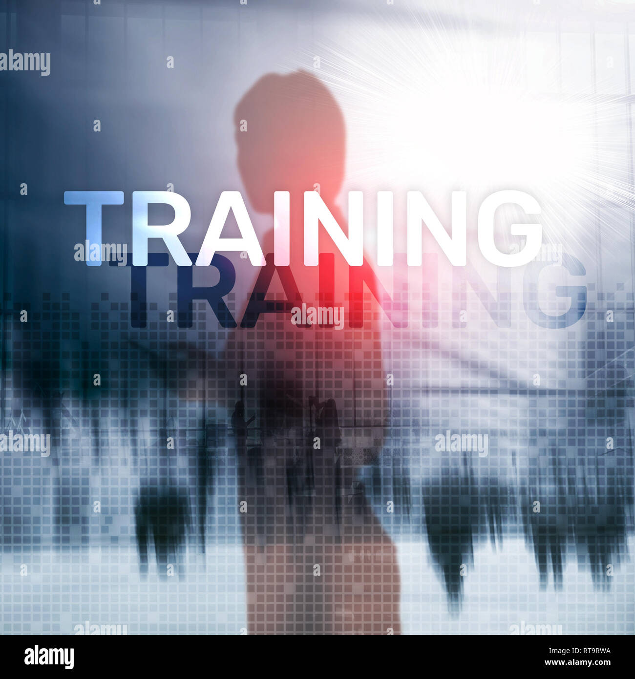 Training. Personal development. Business and education, E-Learning ...