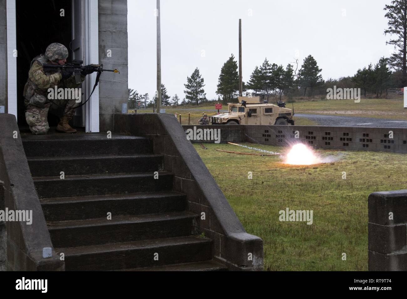 Camp rilea armed forces training center hi-res stock photography and images - Alamy