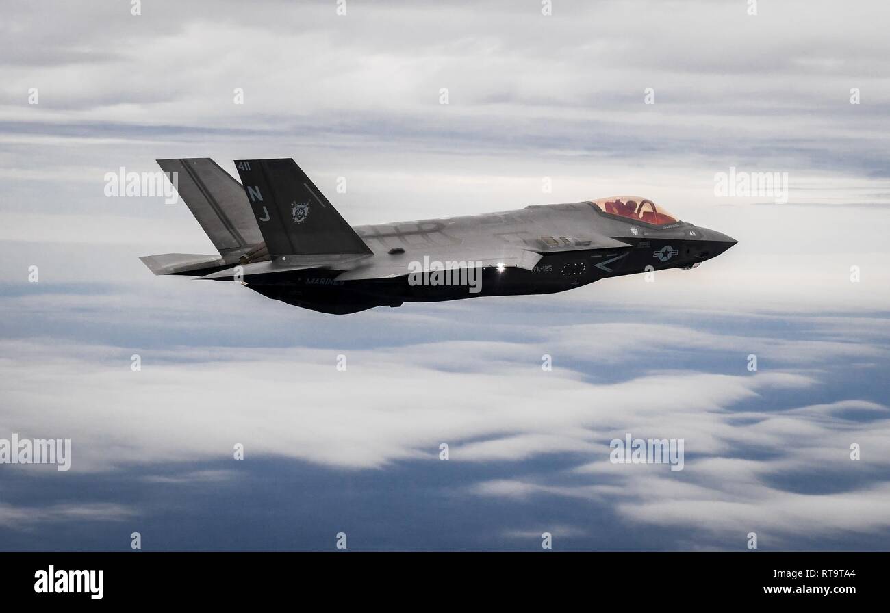 EGLIN AIR FORCE BASE, Fla. (Feb. 1, 2019) A F-35C Lightning II ...