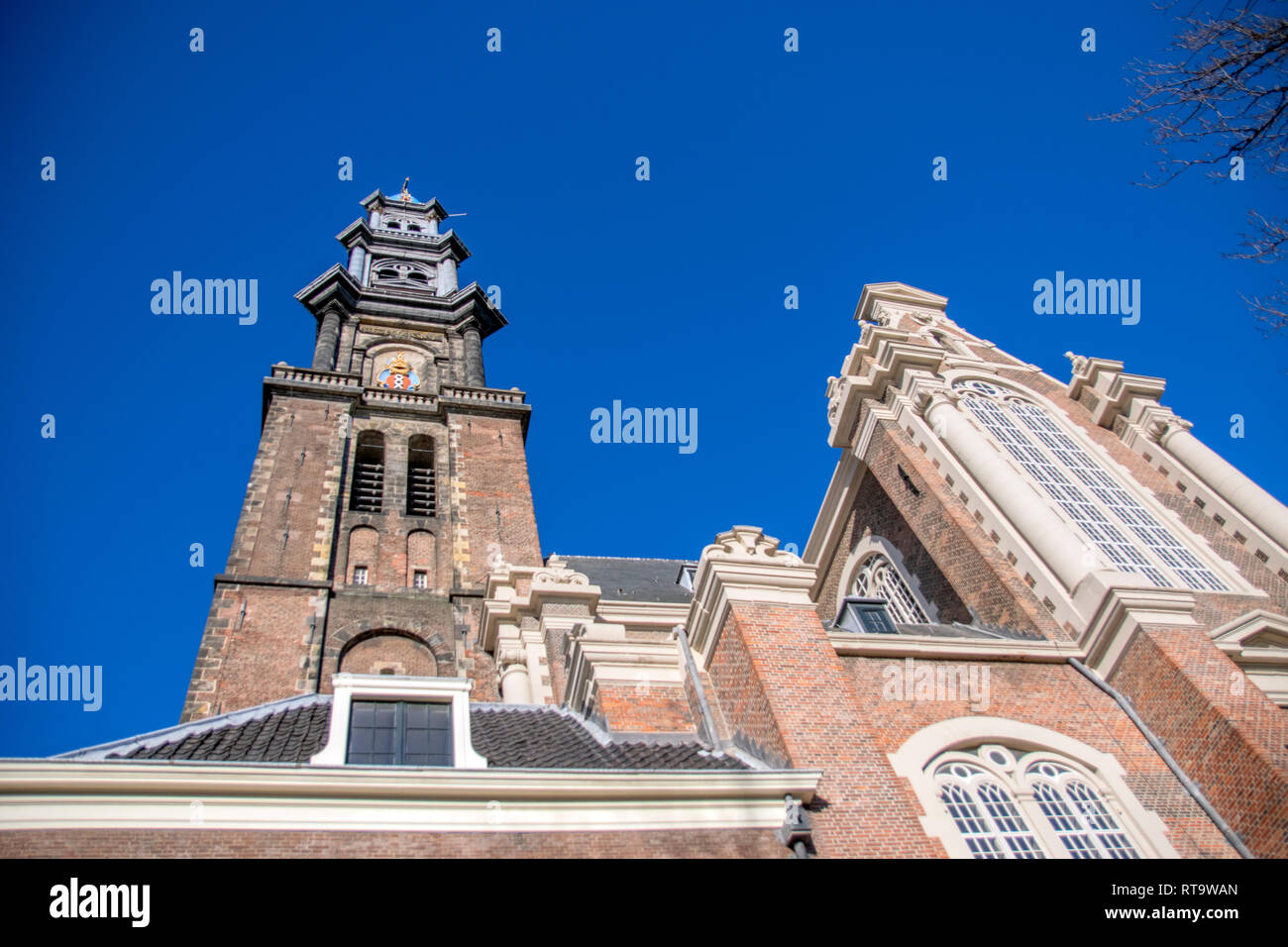 Westerkerk Church At Amsterdam The Netherlands 2019 Stock Photo - Alamy
