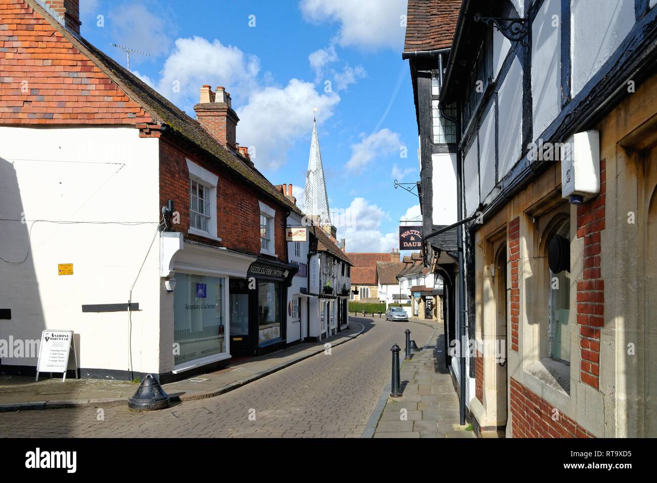 Godalming Town Centre Surrey Stock Photos & Godalming Town Centre ...