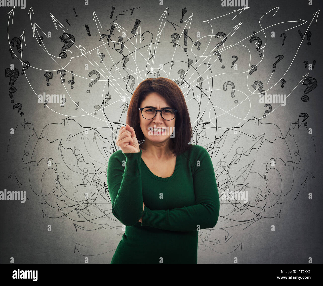 Annoyed lady hi-res stock photography and images - Alamy