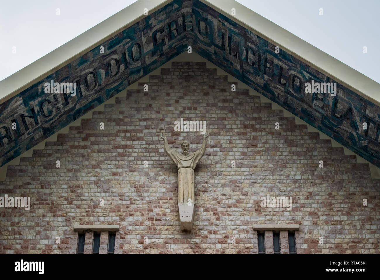 The Temple Pacis, Saint Francis, Terminillo, Italy Stock Photo - Alamy