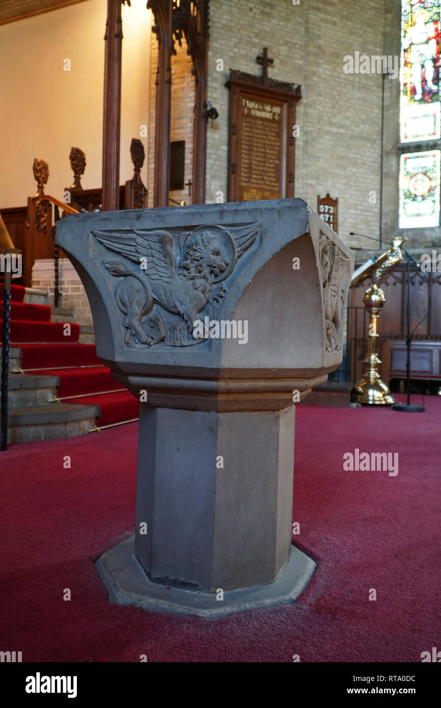 Baptism Font High Resolution Stock Photography and Images - Alamy