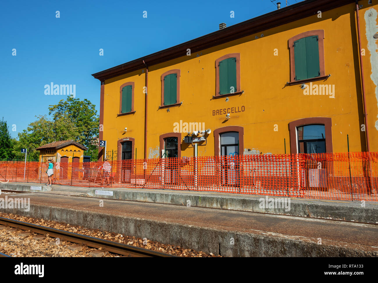 Brescello, Train Station, the country where the films of Don Camillo ...