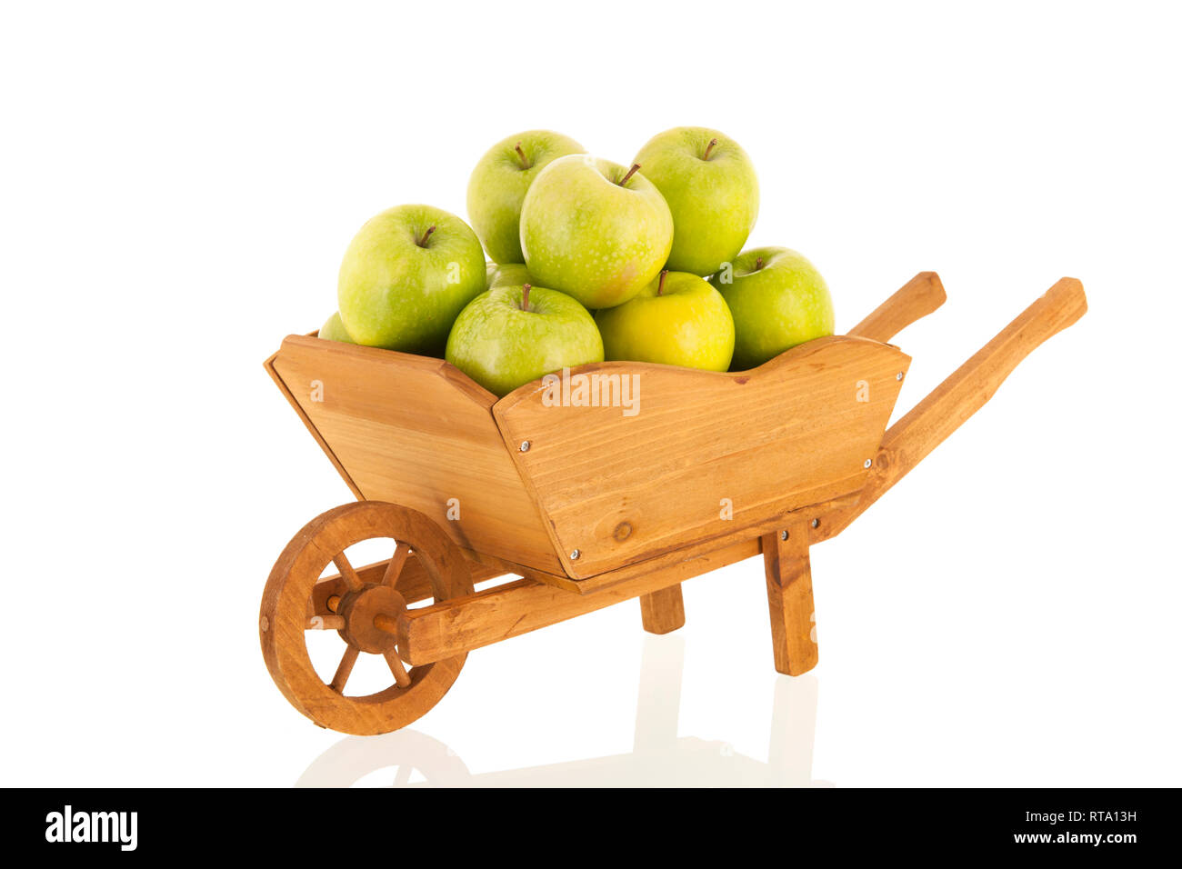 Wheel barrow apples hi-res stock photography and images - Alamy