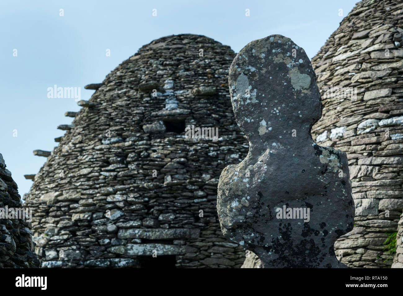 Monastery, Skellig Michael, Skellig Islands World Heritage Site, County ...