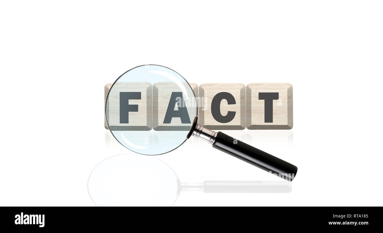 Fact word Cut Out Stock Images & Pictures - Alamy