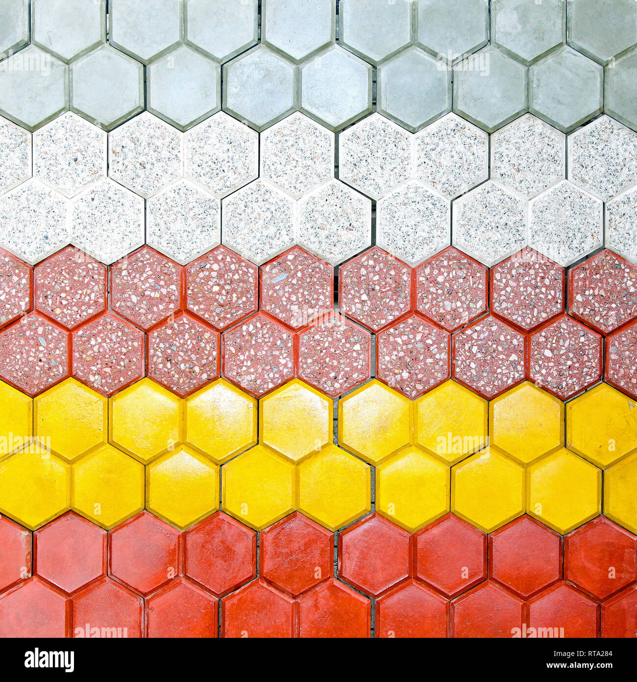 Hexagonal bricks hi-res stock photography and images - Alamy