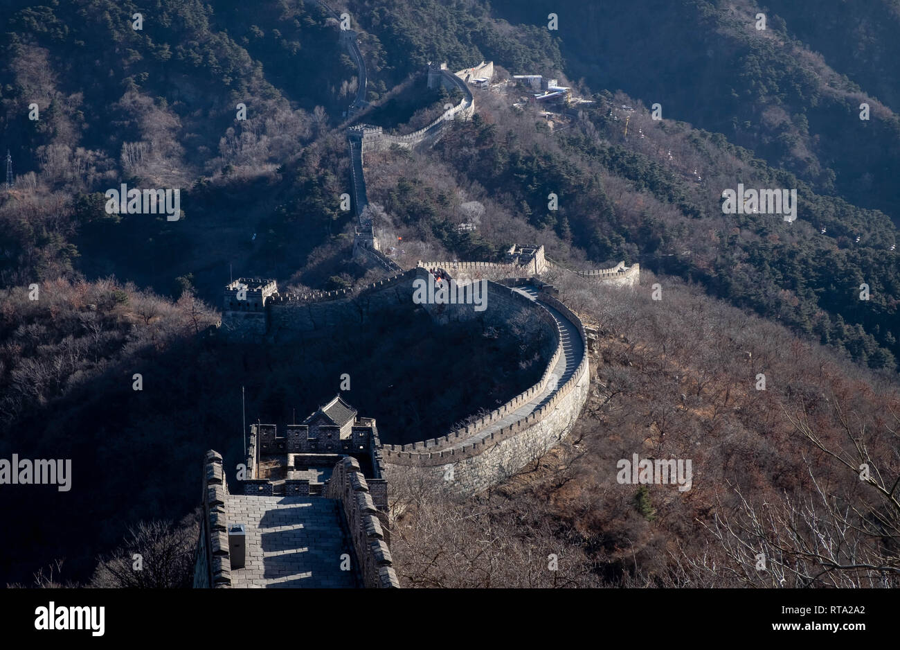 The great wall name’s MU TIAN YU. At the winter time. The most longest ...