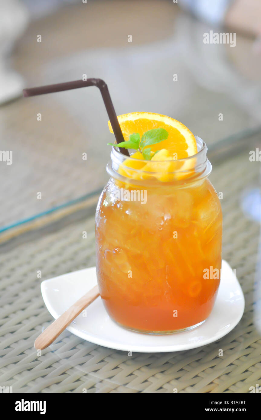 Mango passion fruit tea hi-res stock photography and images - Alamy