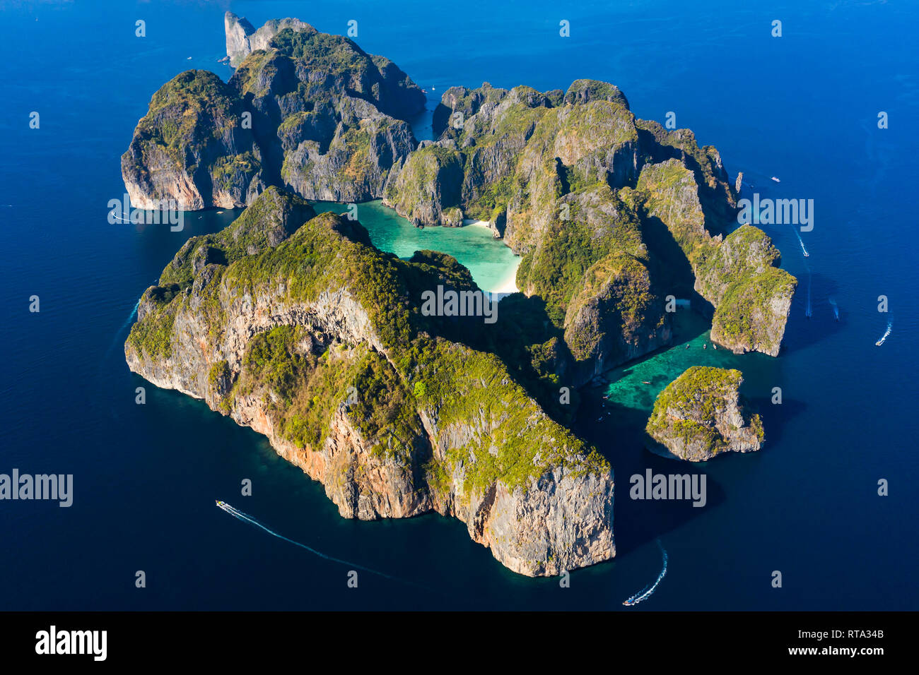Maya Bay Map