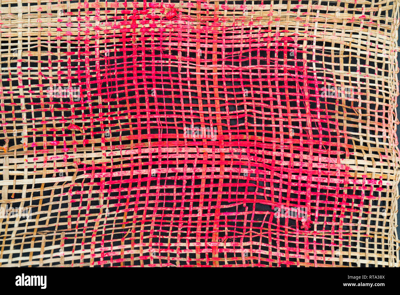 texture of coarse weaving Stock Photo - Alamy