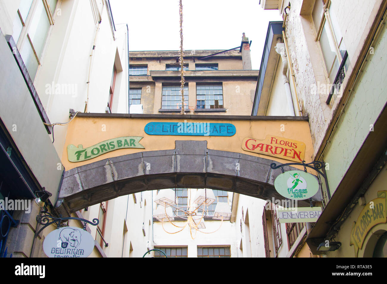 Delirium cafe and brussels hi-res stock photography and images - Alamy