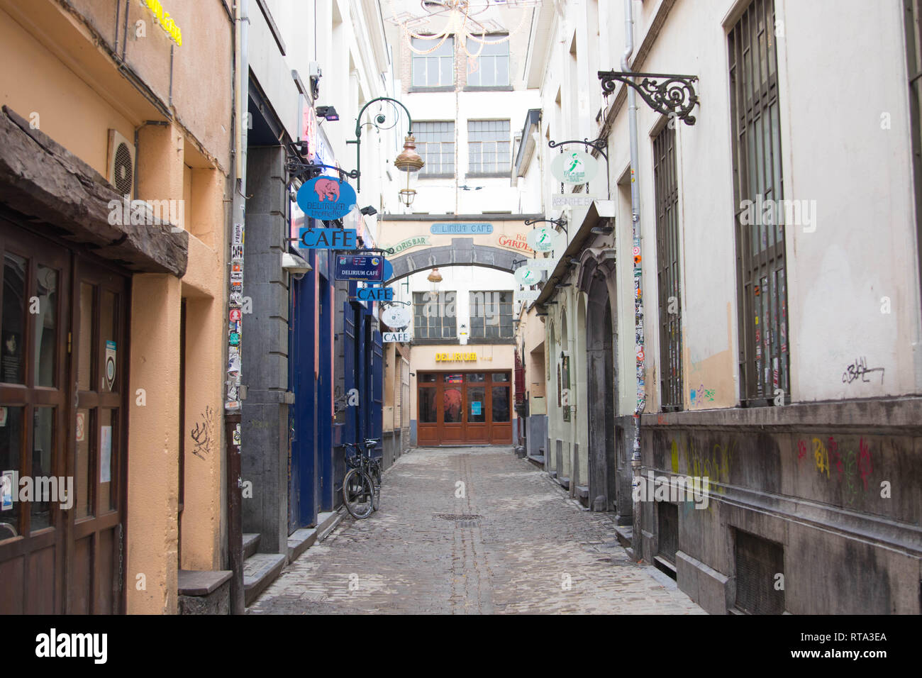 Delirium cafe and brussels hi-res stock photography and images - Alamy