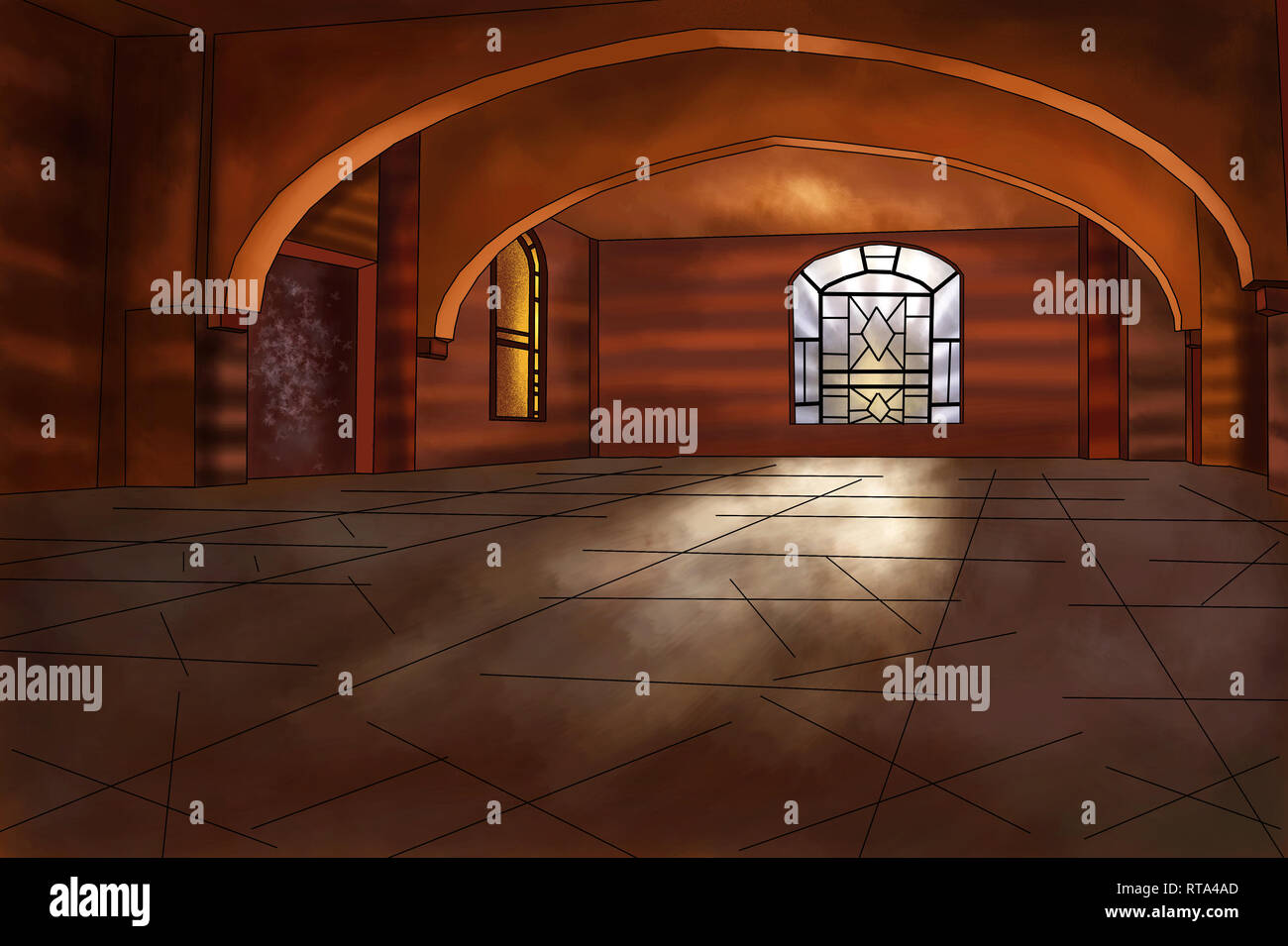 Inside view from middle eastern building Stock Photo - Alamy