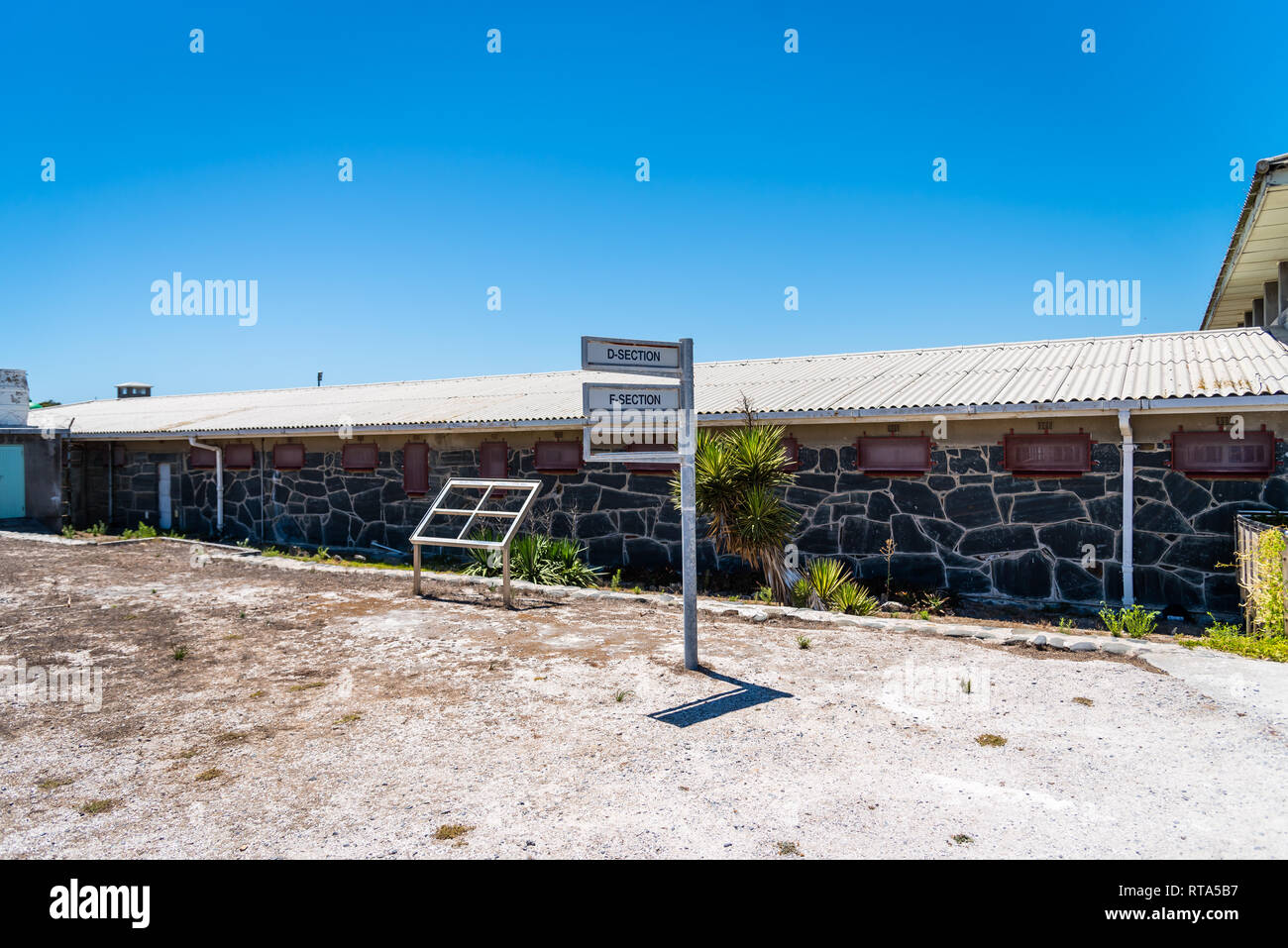 Sign on Robben Island, South Africa Stock Photo - Alamy