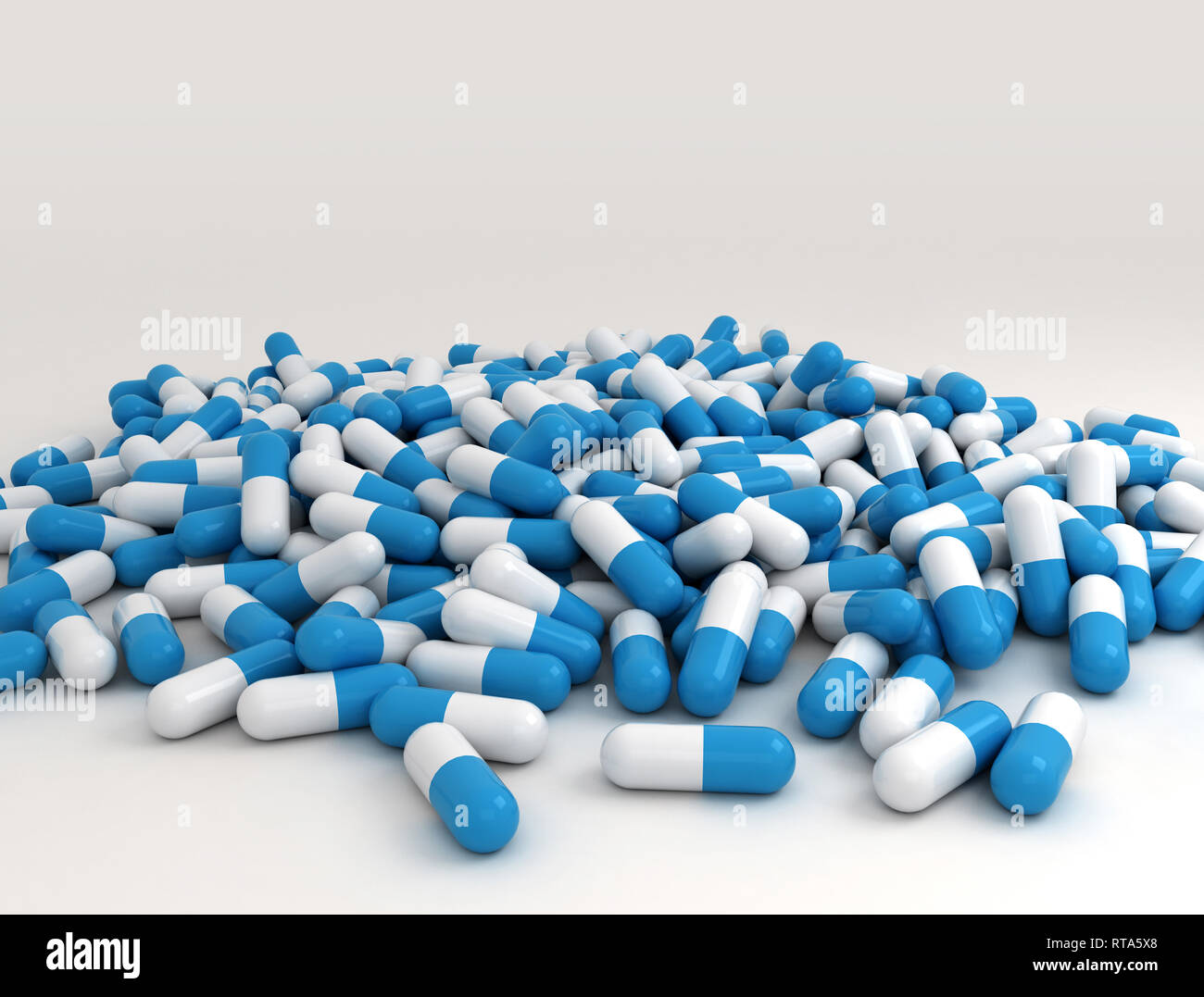 Blue capsule hi-res stock photography and images - Alamy