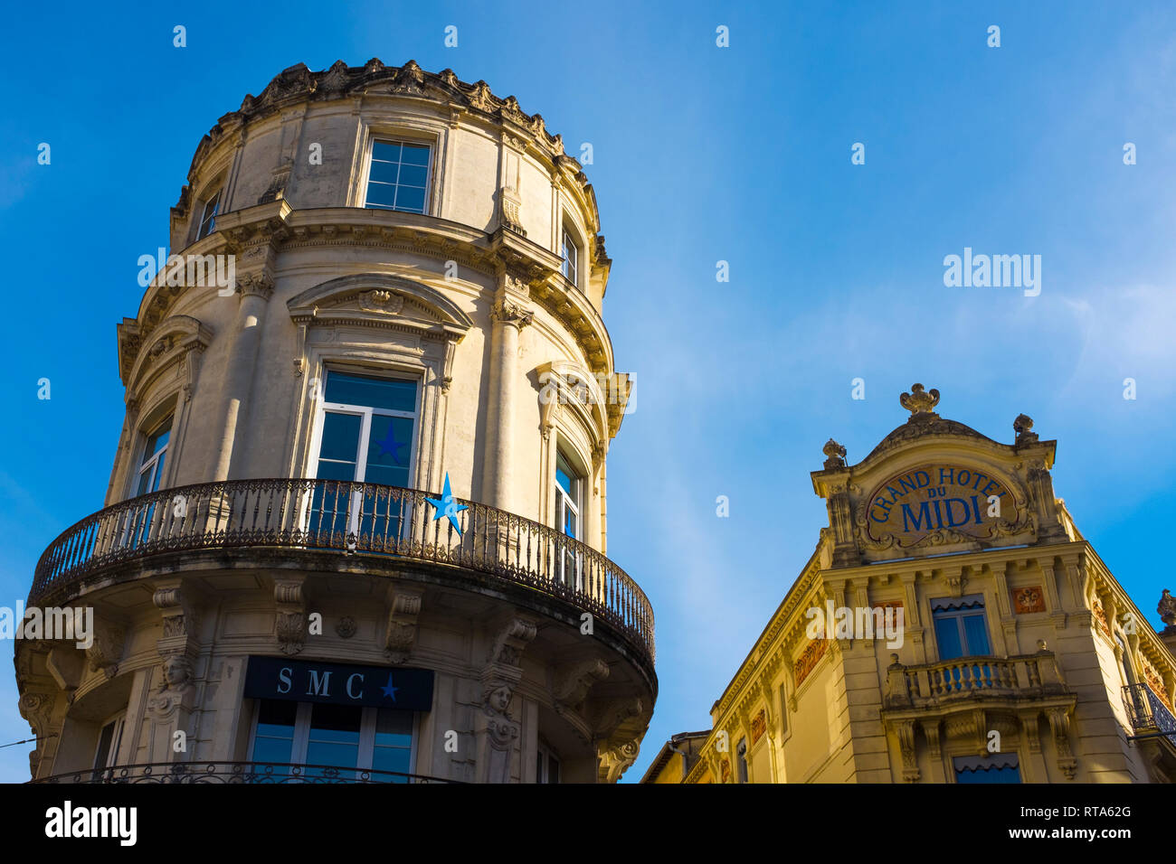 Grand Hotel de Midi, Place de la Comedie, the main square Montpellier ...