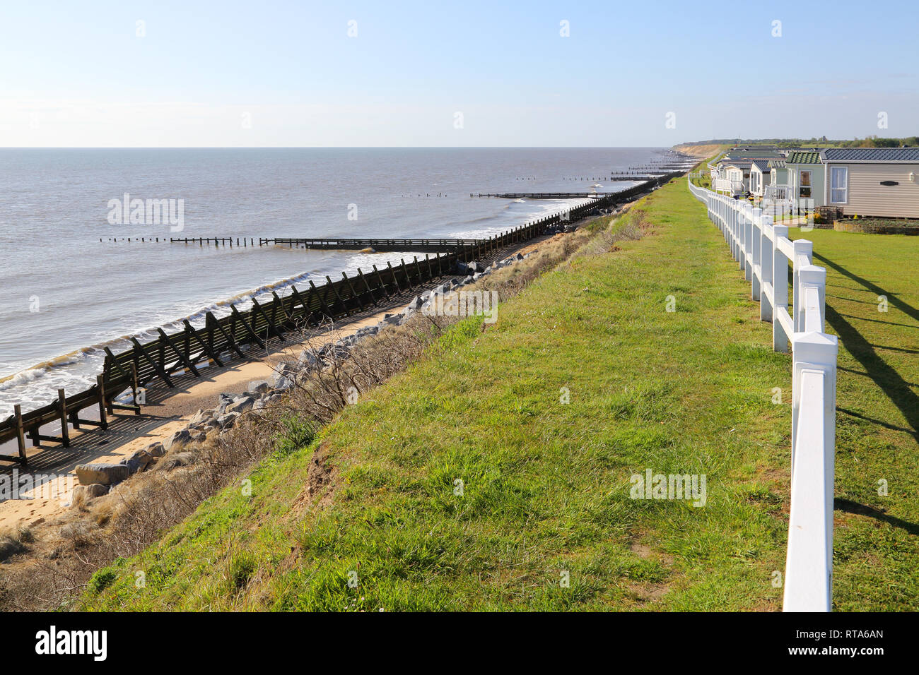 Caravan Park By The Sea High Resolution Stock Photography and Images ...