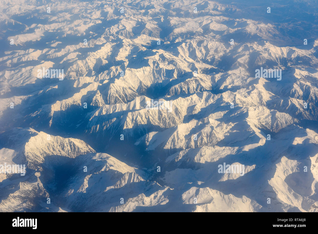 Pyrenees Mountains Border Aerial High Resolution Stock Photography and ...
