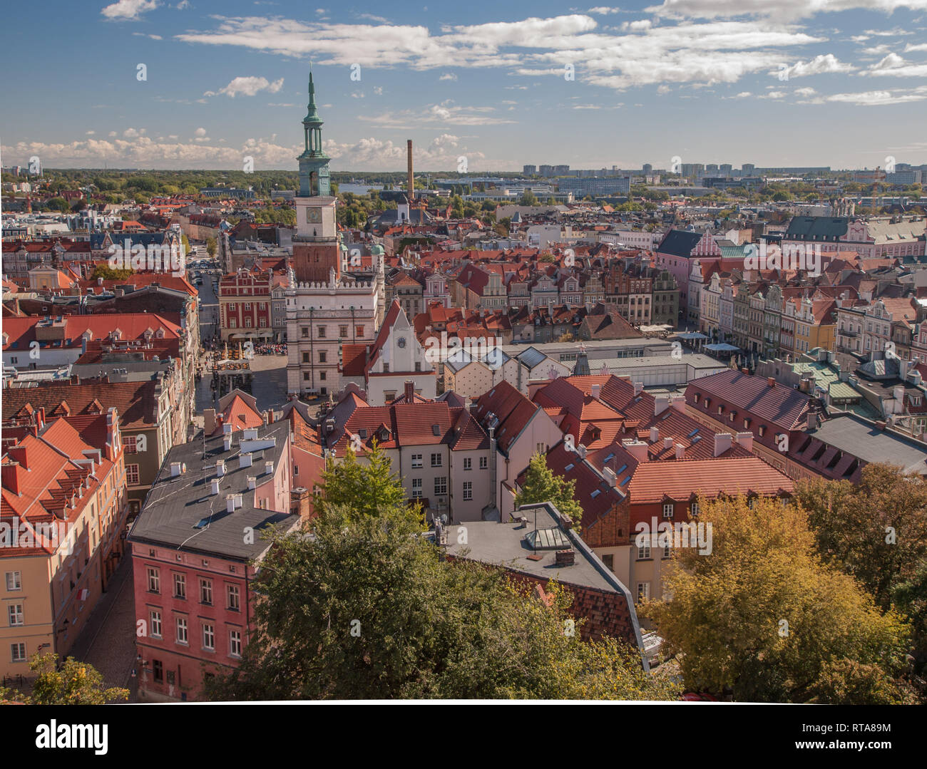 Poznan old market square hi-res stock photography and images - Alamy