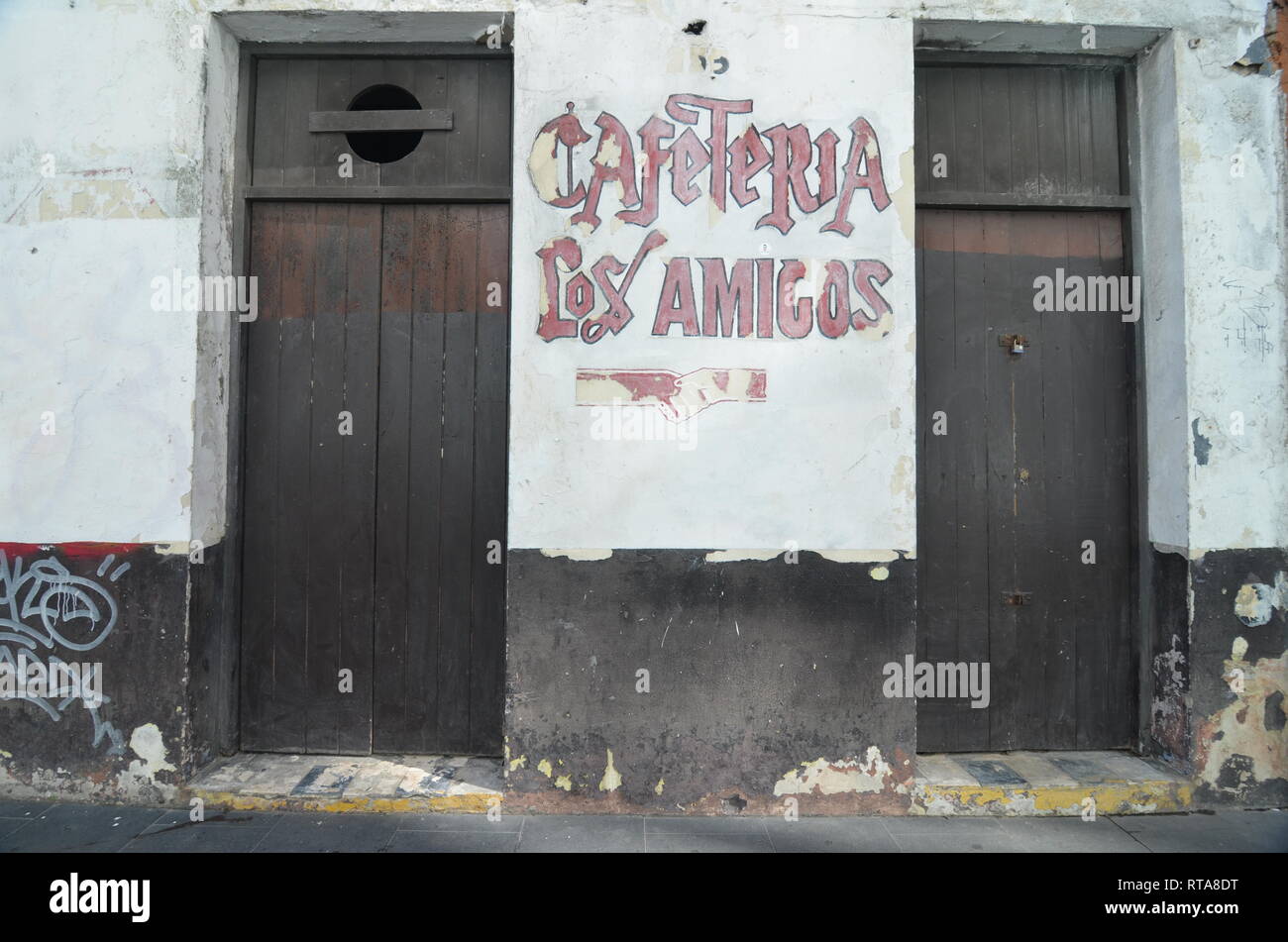 Street view of San Juan, Puerto Rico Stock Photo - Alamy