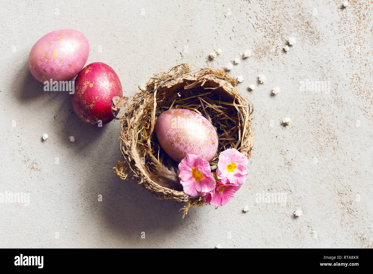 Pink nest hi-res stock photography and images - Alamy