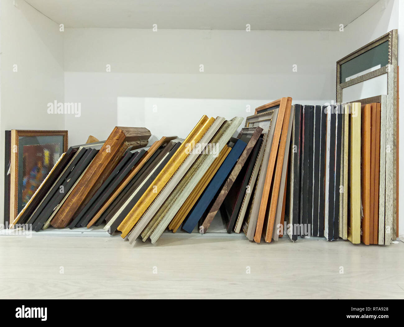 Simple wooden frames hi-res stock photography and images - Alamy