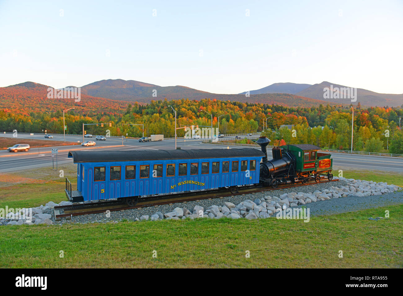 Historic stream Cog Railroad Moosilauke at Twin Mountain Chamber of ...
