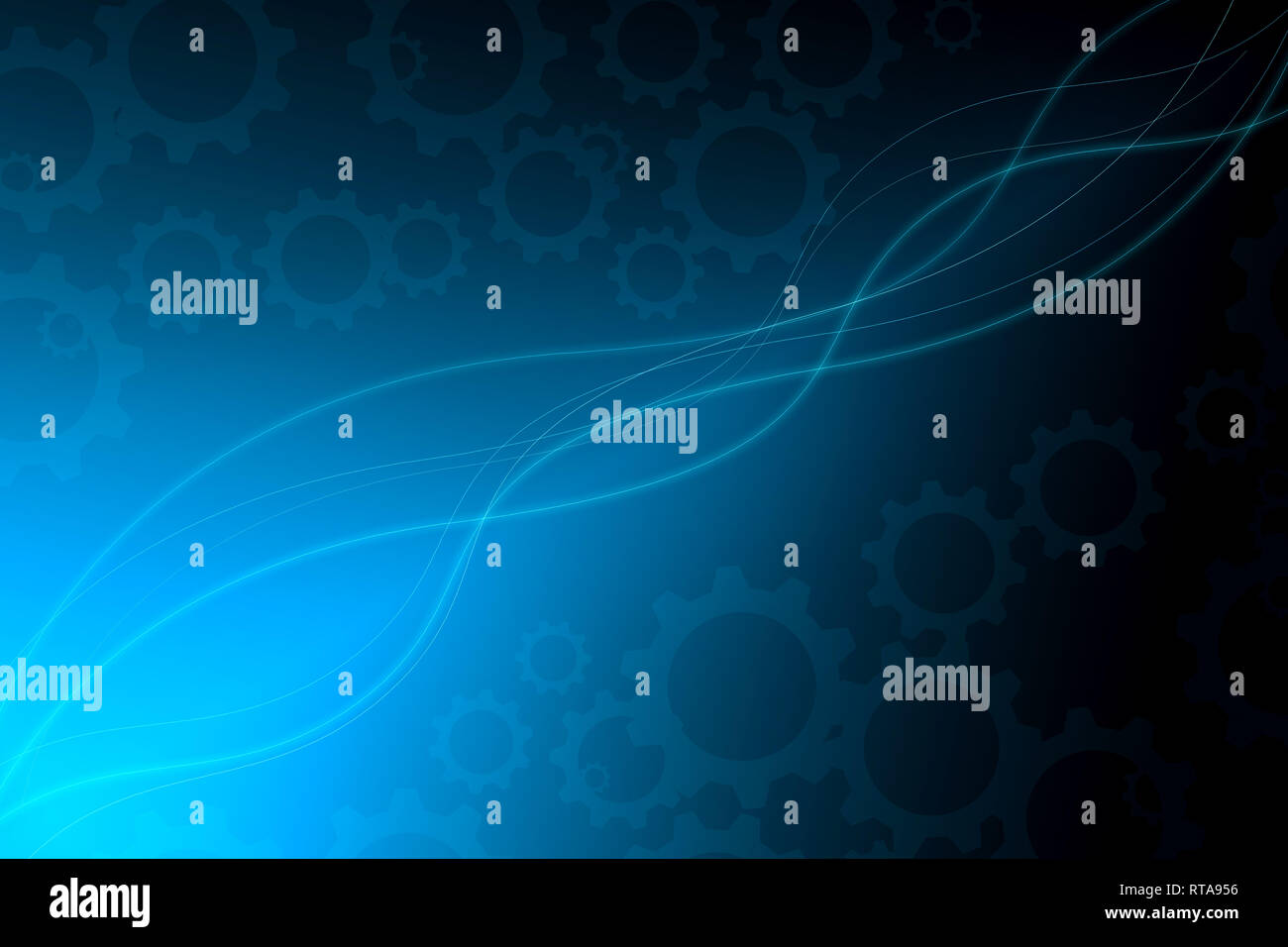 Blue abstract technology background Stock Photo - Alamy