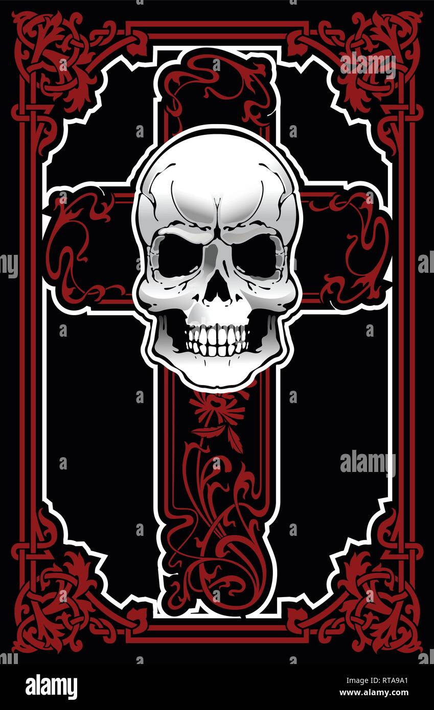 Old skulls Stock Vector Images - Alamy