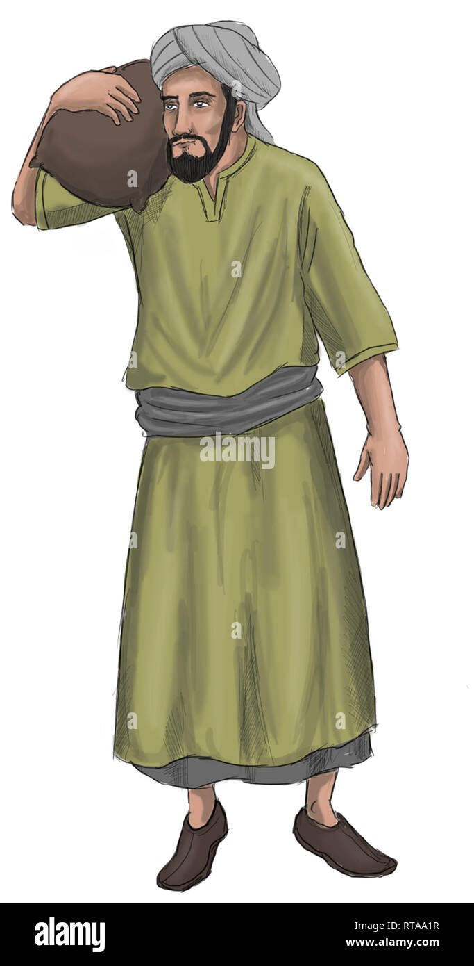 Portrait of people from middle east in islam life Stock Photo - Alamy