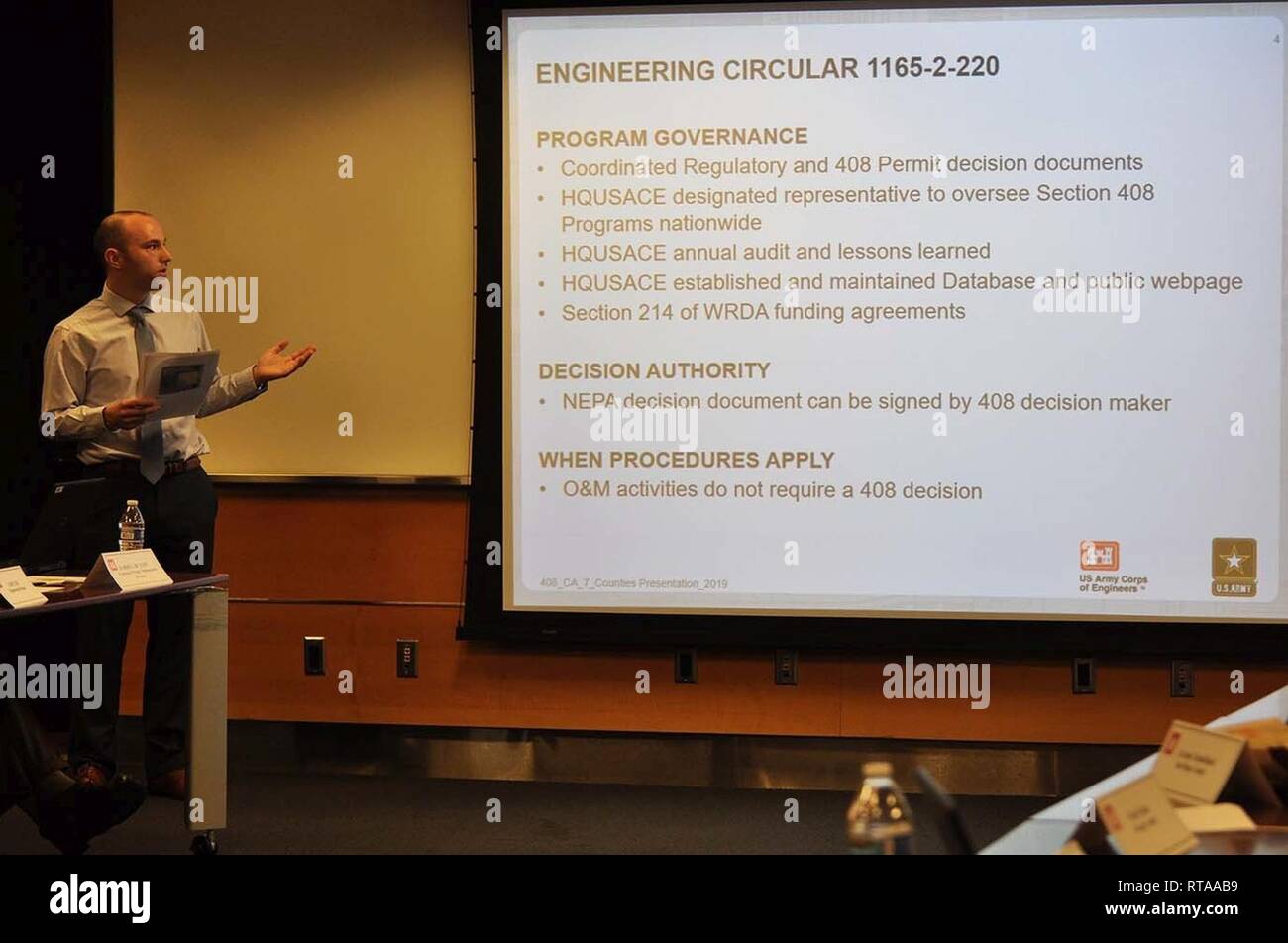 Section 408 permits hi-res stock photography and images - Alamy