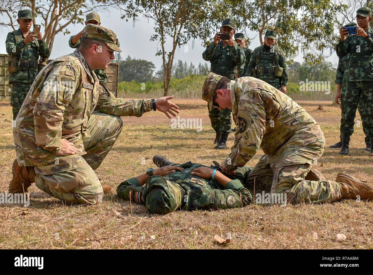 Sergeant Garrett Lassiter, the noncommissioned officer of the Role II ...