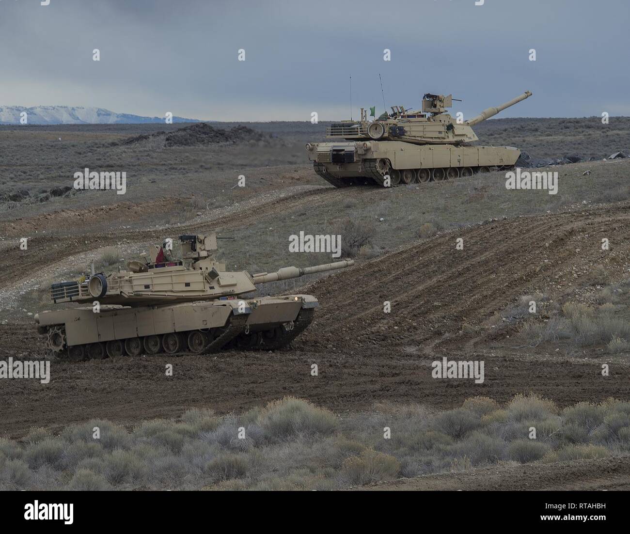 Abrams tank m1a2 116th cbct idaho army national guard hi-res stock ...