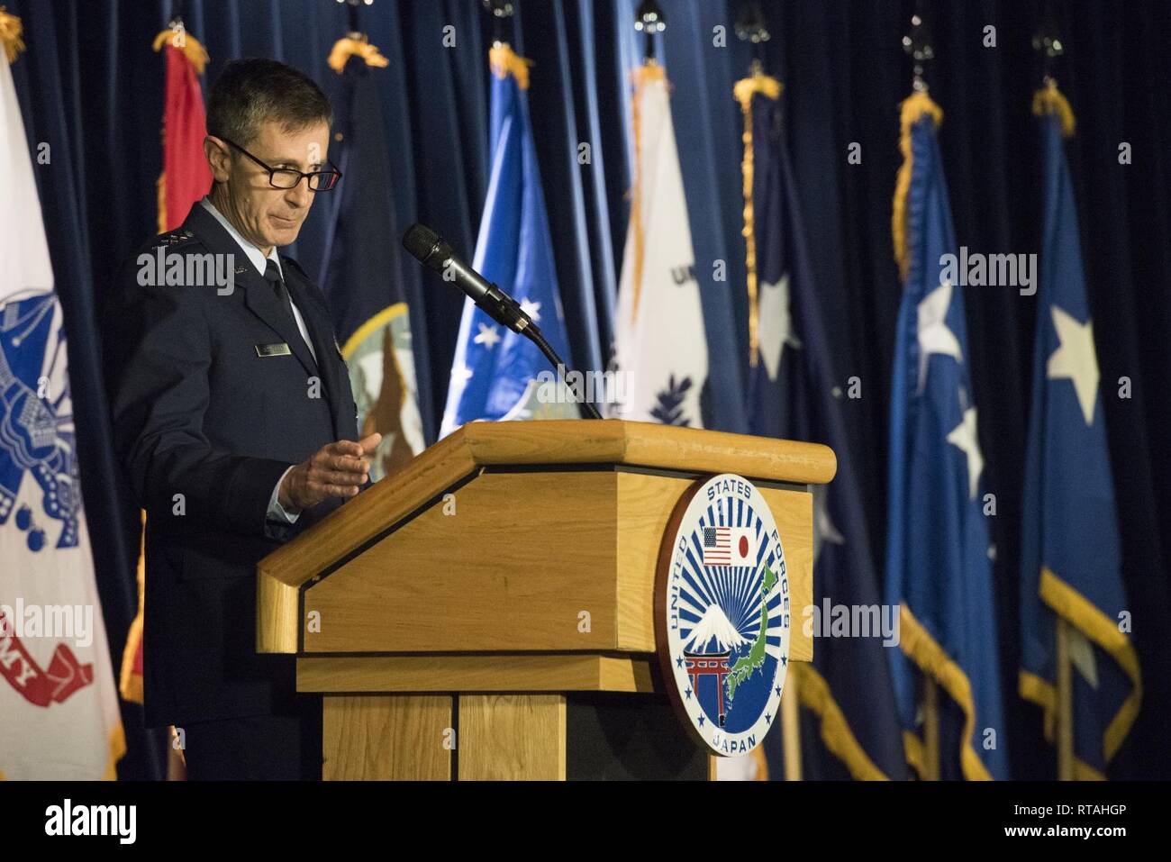 U.S. Air Force Lt. Gen. Kevin B. Schneider, commander of U.S. Forces ...