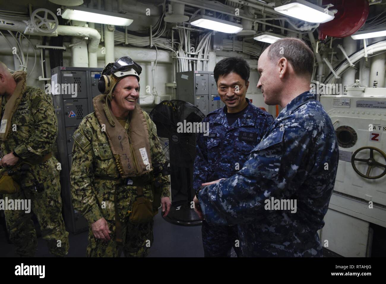 Japanese Defense Ship Shirane High Resolution Stock Photography and ...