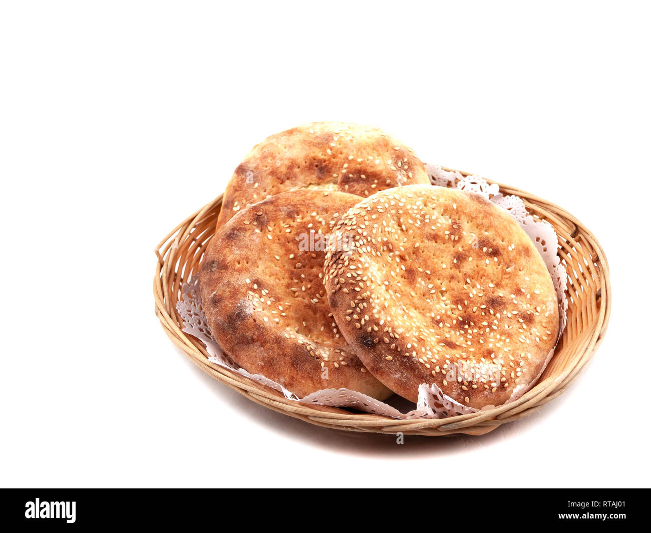 Dried cakes in a basket hi-res stock photography and images - Alamy