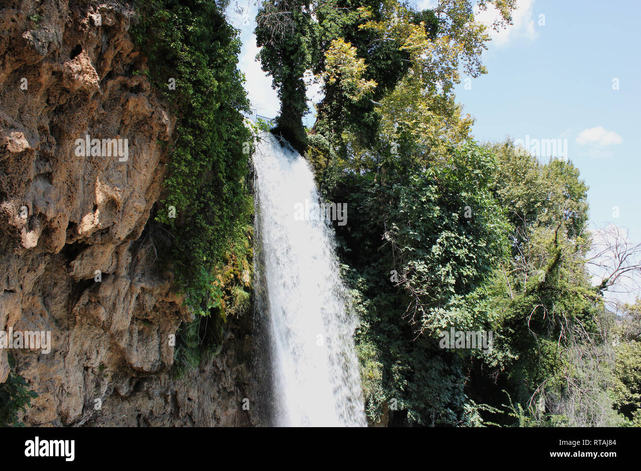 Great waterfalls and waterfall park of Edessa Greece Stock Photo - Alamy
