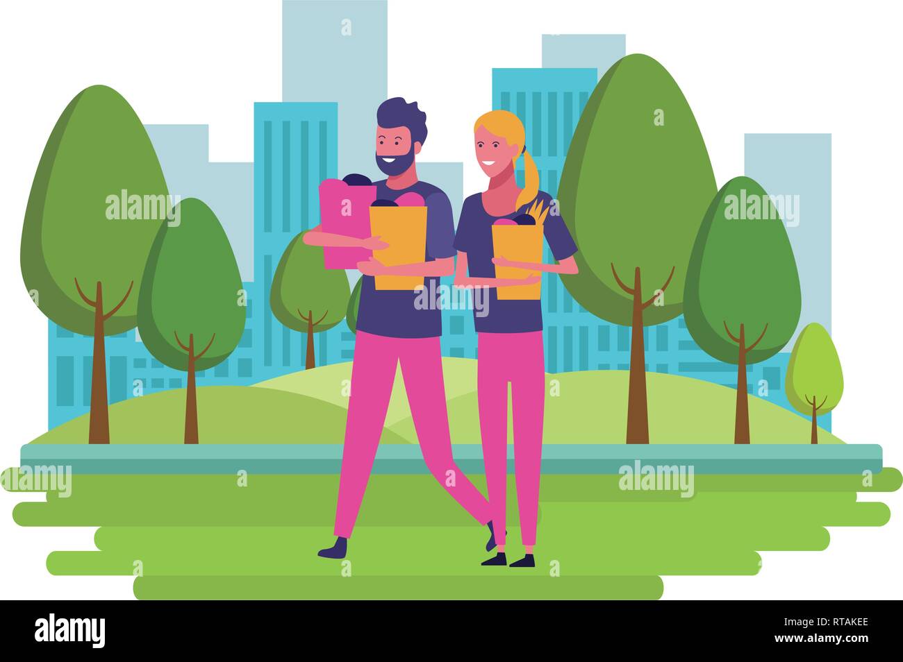 love couple cartoon Stock Vector Image & Art - Alamy