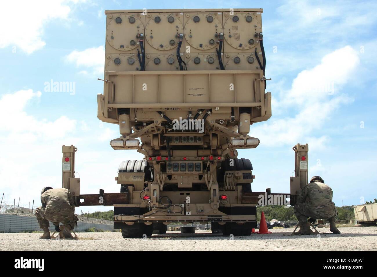 Soldiers with Task Force Talon, 94th Army Air and Missile Defense ...