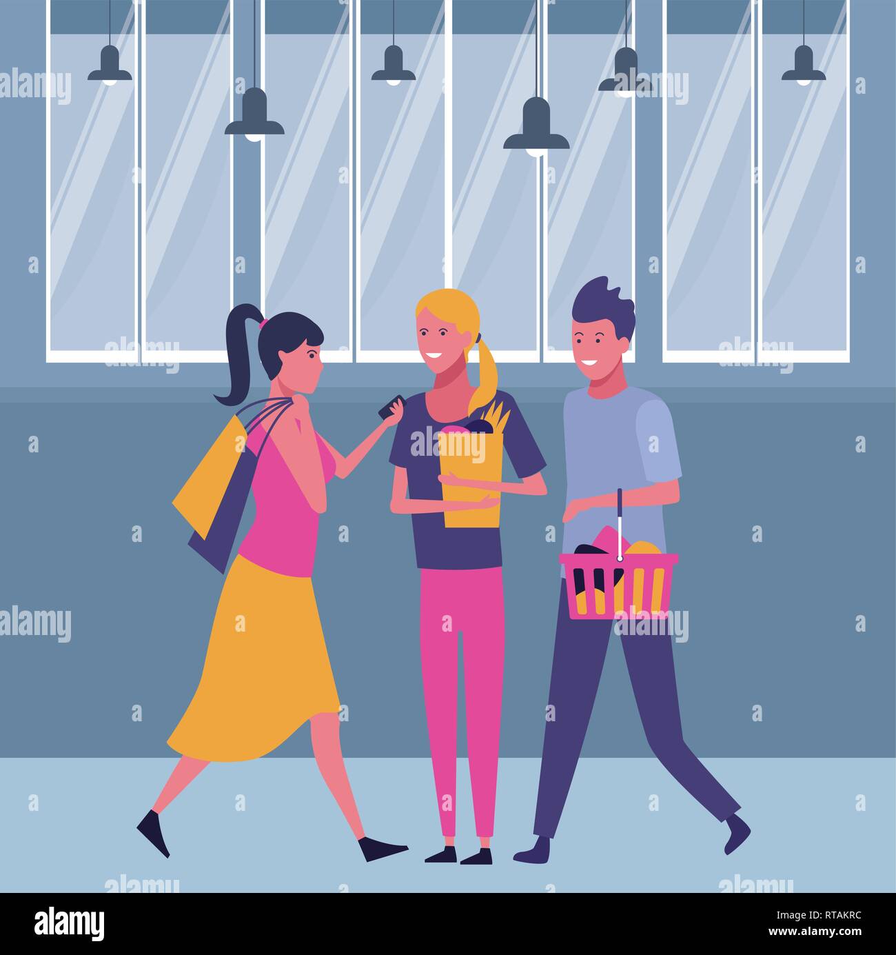 casual people cartoon Stock Vector Image & Art - Alamy