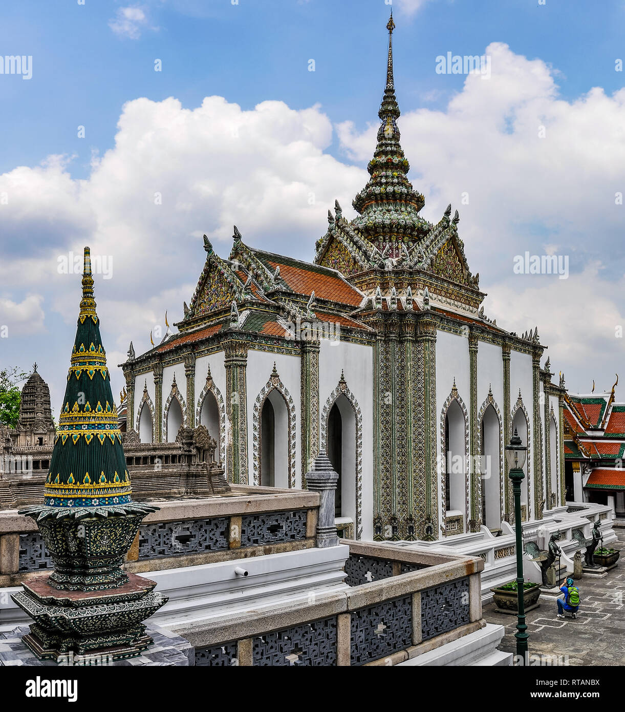 Emerald Temple in the Grand Palace in Bangkok, Thailand Stock Photo - Alamy