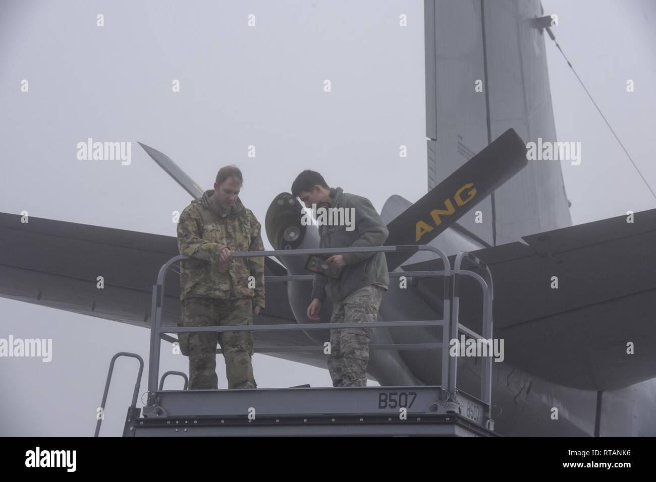 Pennsylvania Air National Guard Tech. Sgt. Josh Vargo and Airman 1st ...